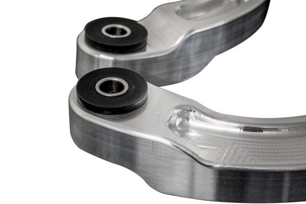 VooDoo13 Mustang Adjustable Rear Camber Arms; Hard Clear/Gunmetal Gray ...