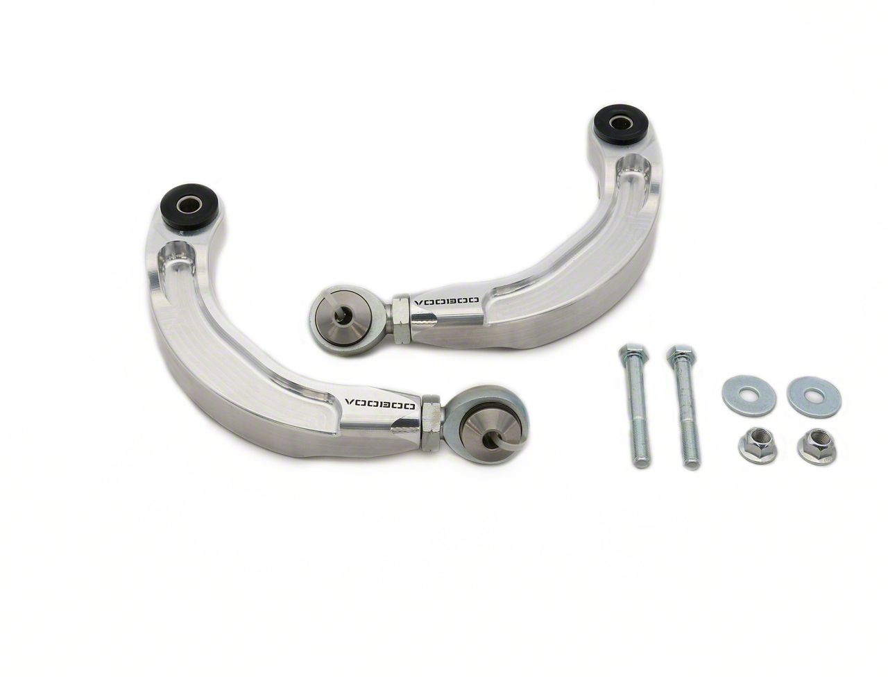 VooDoo13 Mustang Adjustable Rear Camber Arms; Raw RCFO-0100RA (15-26 ...