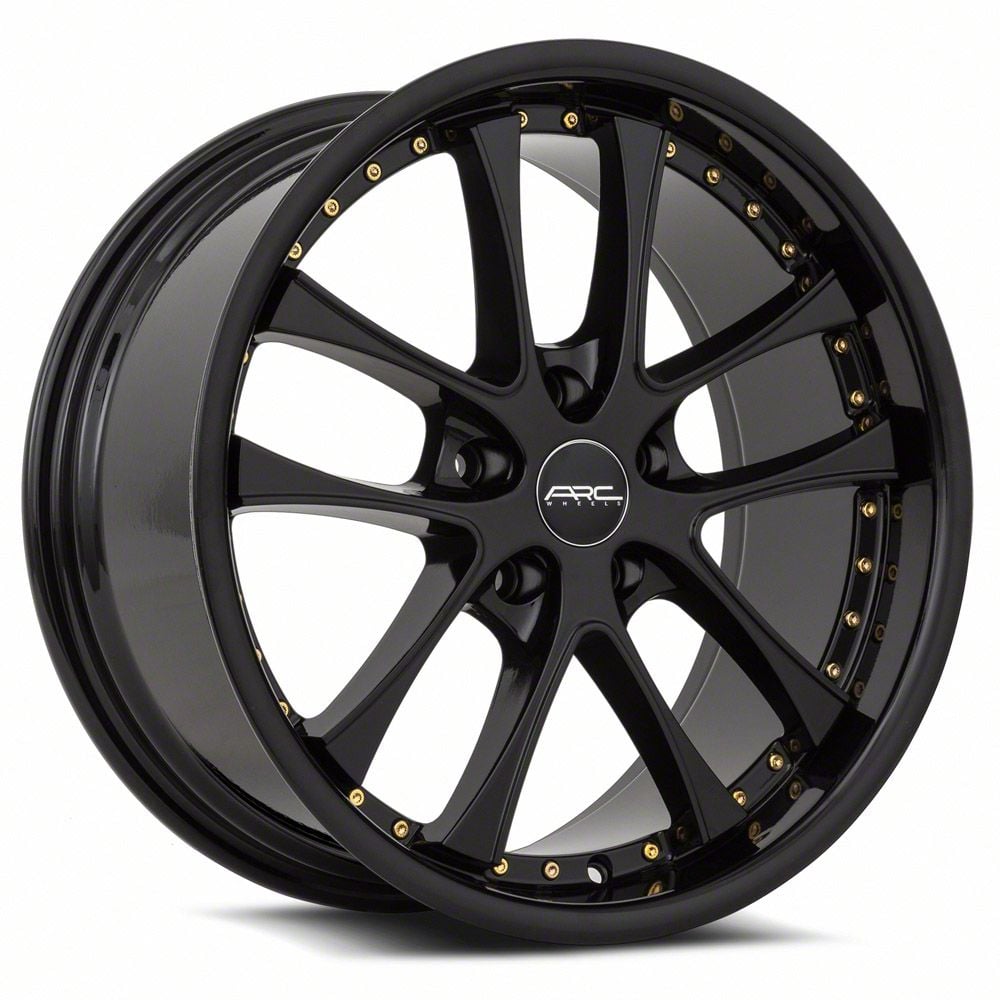 Vors Mustang AR5 Gloss Black Wheel; 18x8.5; 35mm Offset AR05188551435BK ...