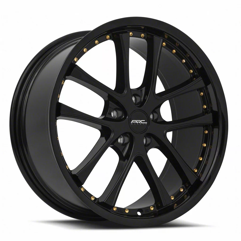 Vors Mustang AR5 Gloss Black Wheel; 19x8.5; 35mm Offset AR05198551435BK ...