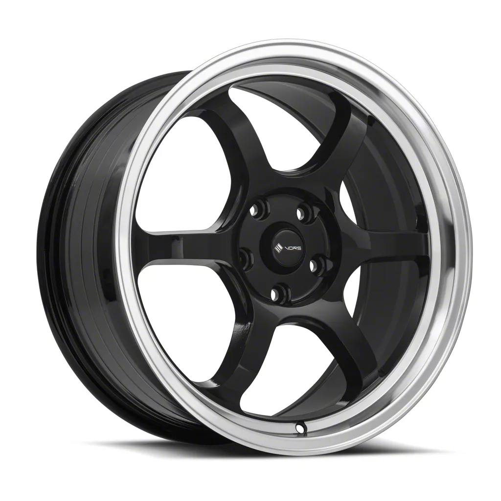 Vors Mustang LT61 Gloss Black Wheel; 18x8.5; 35mm Offset ...