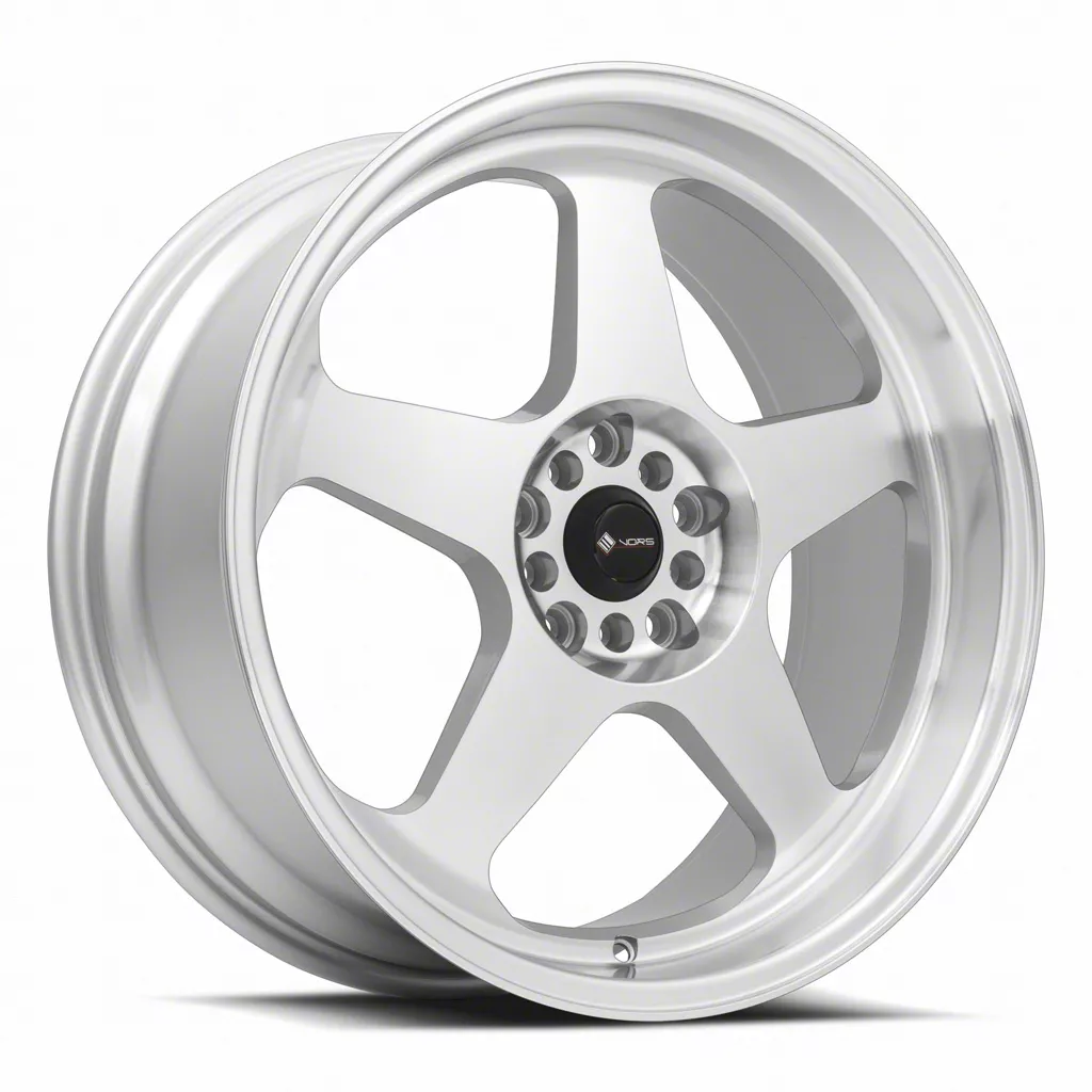 Vors Mustang SP1 Silver Machined Face Wheel; 19x8.5; 35mm Offset ...