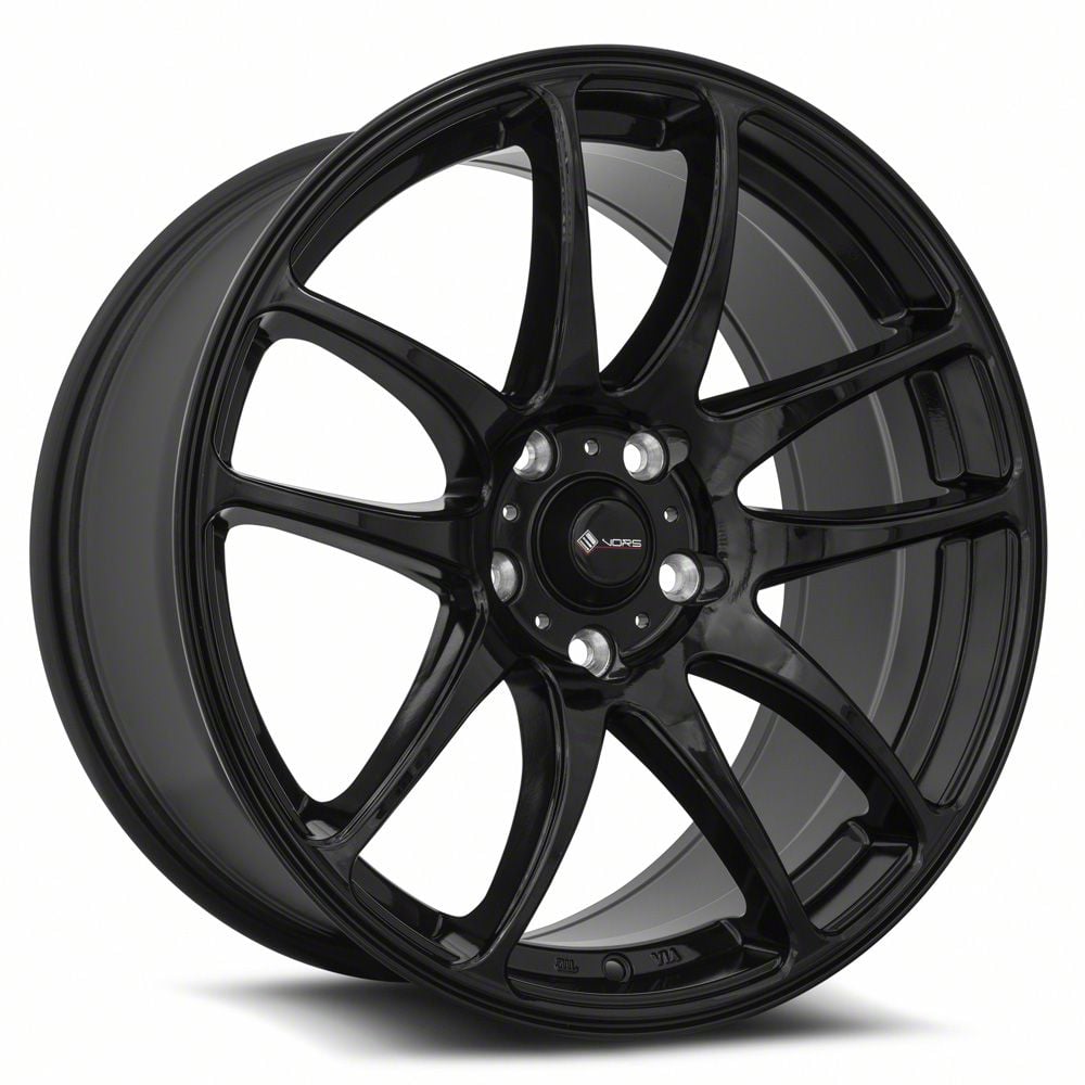 Vors Mustang TR4 Gloss Black Wheel; 17x9; 30mm Offset TR04179051430BK ...