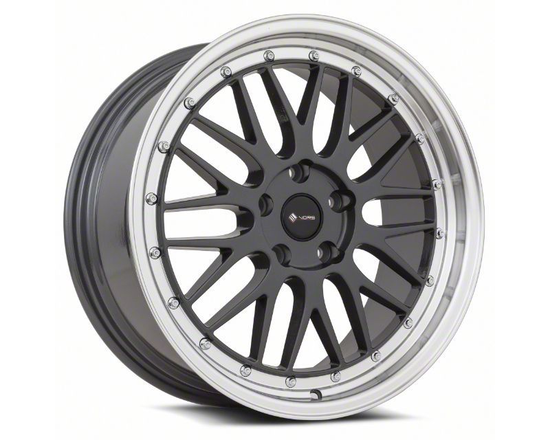 Vors Charger VR8 Hyper Black with Machine Lip Wheel; 19x9.5; 35mm ...