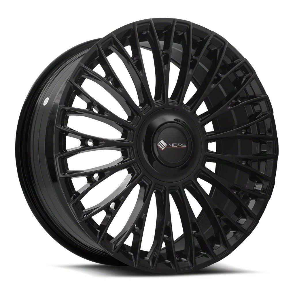 Vors Mustang LT95 Gloss Black Wheel; 20x8.5; 35mm Offset ...