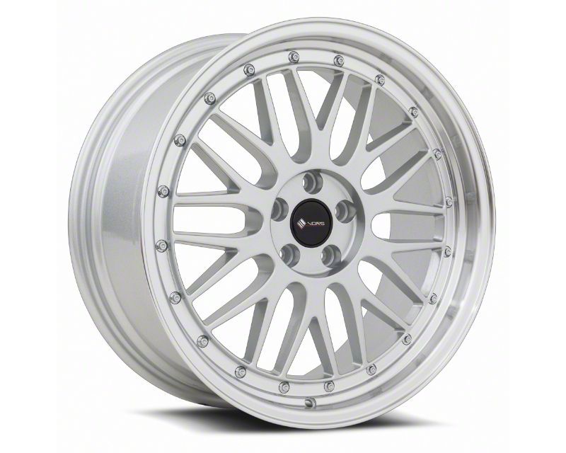 Vors Challenger VR8 Silver with Machine Lip Wheel; 19x9.5; 35mm Offset ...