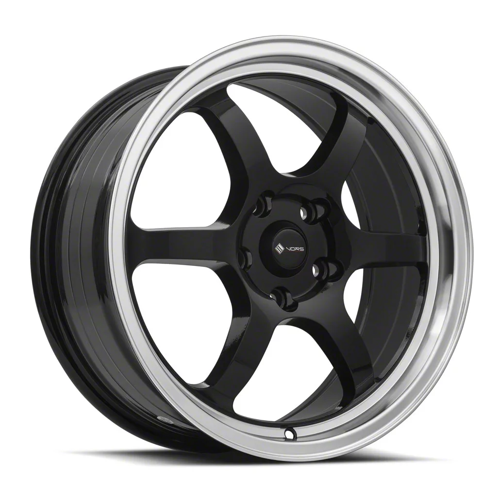 Vors Mustang LT61 Gloss Black Wheel; 17x7.5; 35mm Offset ...