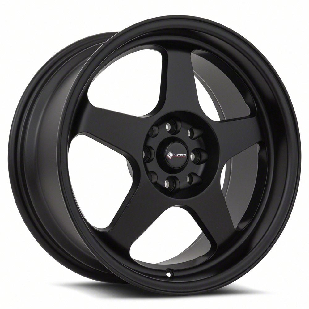Vors Mustang SP1 Matte Black Wheel; 17x8; 35mm Offset SP01178010H35MB ...