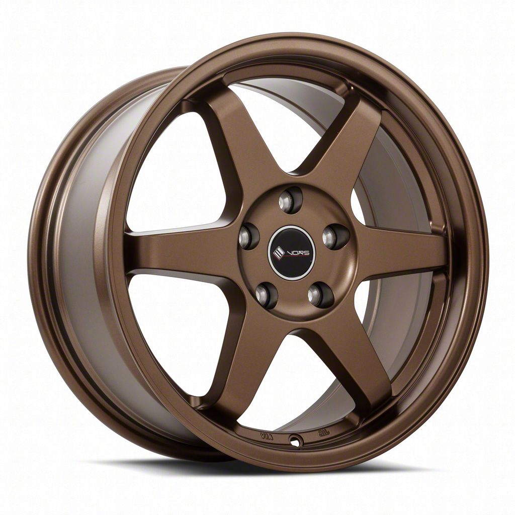 Vors Mustang TR37 Bronze Wheel; 17x8; 35mm Offset TR37178051435BR (94 ...