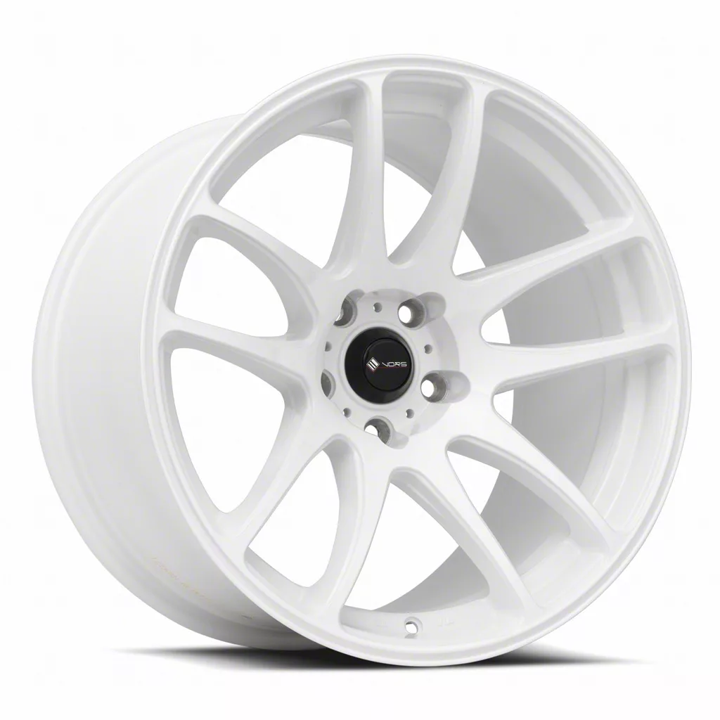 Vors Mustang TR4 White Wheel; 17x8; 35mm Offset TR04178051435W (94-98 ...