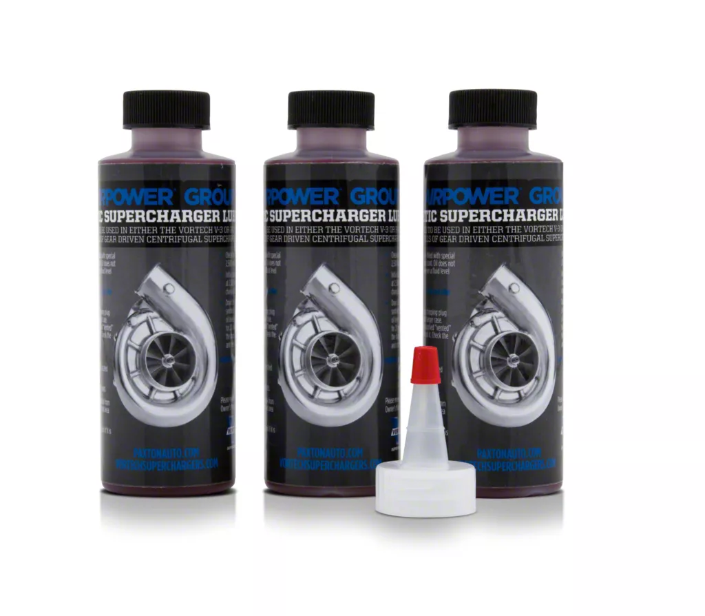Vortech Charger V-3/SL Supercharger Oil; 3-Pack 009035 - Free Shipping
