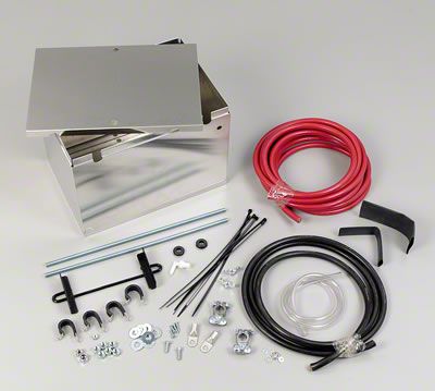 Vortech Mustang Battery Relocation Kit 8N150-010 (Universal; Some ...