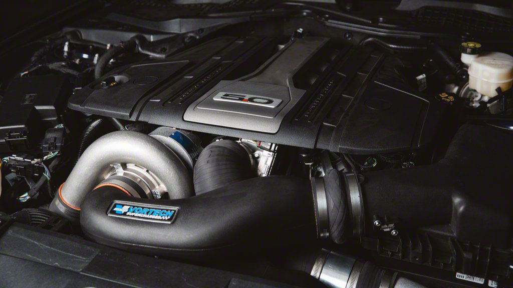 Vortech Mustang V-3 JT-Trim Supercharger Kit with Air-to-Air Cooler ...