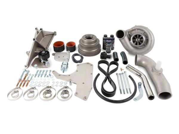 Vortech Mustang V-1 H/D Ti-Trim Supercharger Tuner Kit; Satin Finish ...