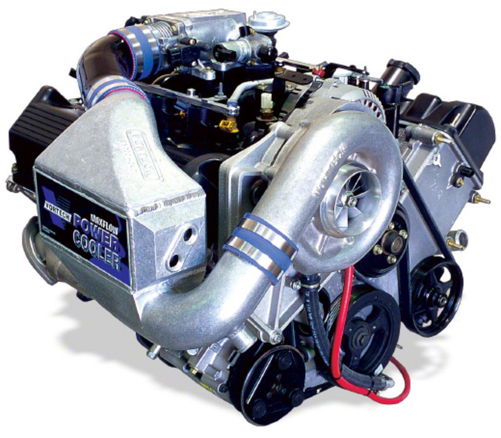 Vortech Mustang V-3 Si-Trim Supercharger Tuner Kit with Charge Cooler ...