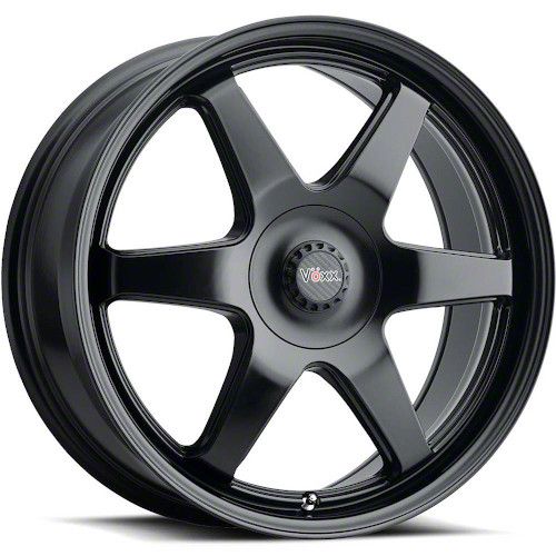 Voxx Charger Riva Matte Black Wheel; 20x8.5; 20mm Offset RVA 285-5004 ...