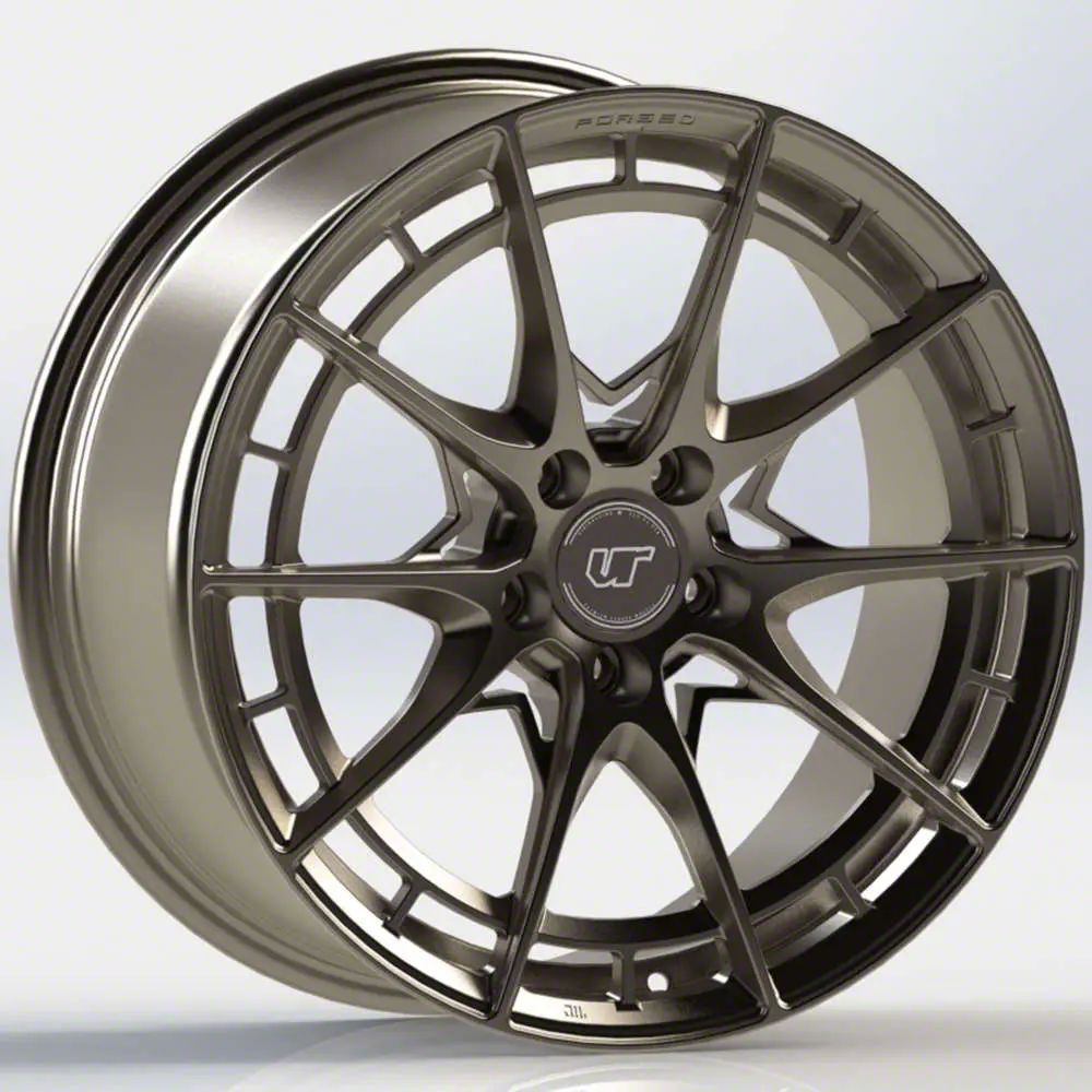 VR Forged Mustang D03-R Gunmetal Wheel; Rear Only; 20x11; 50mm Offset ...