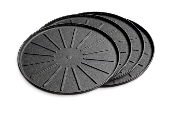 Weathertech Challenger 6-Inch Round Coaster Set; Black 8A6CSTBK - Free ...