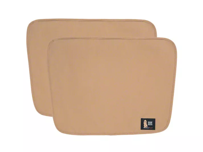 Weathertech Charger Door Protectors; 22-Inch x 18-Inch; Tan 8DP22TN ...