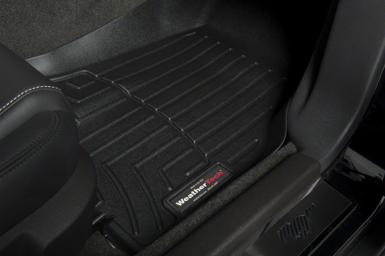 Weathertech DigitalFit Front Floor Liners Black 10 12 Mustang