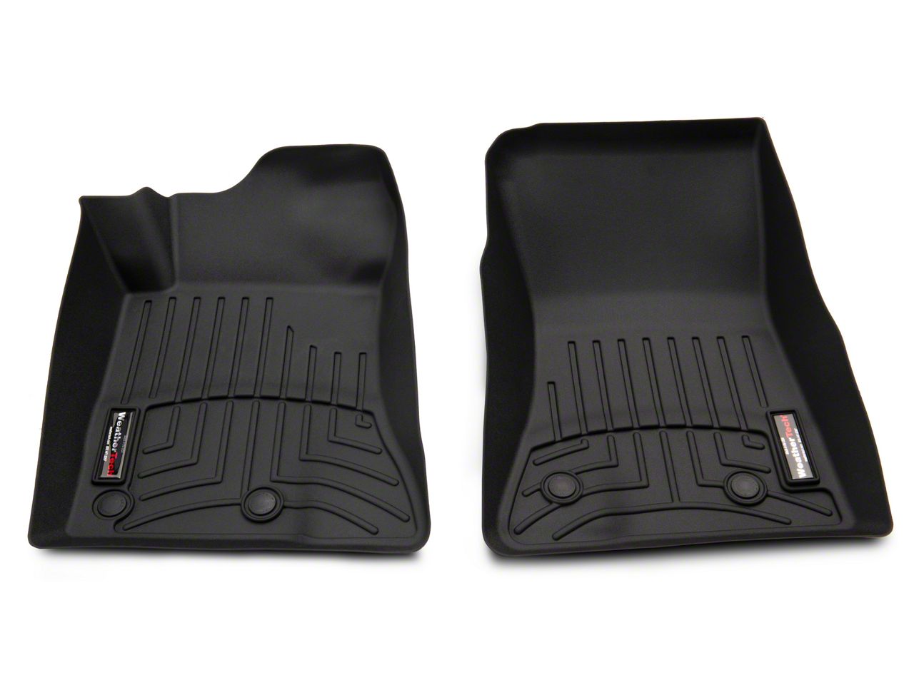 Weathertech Mustang DigitalFit Front Floor Liners; Black 446991 (15-25 ...
