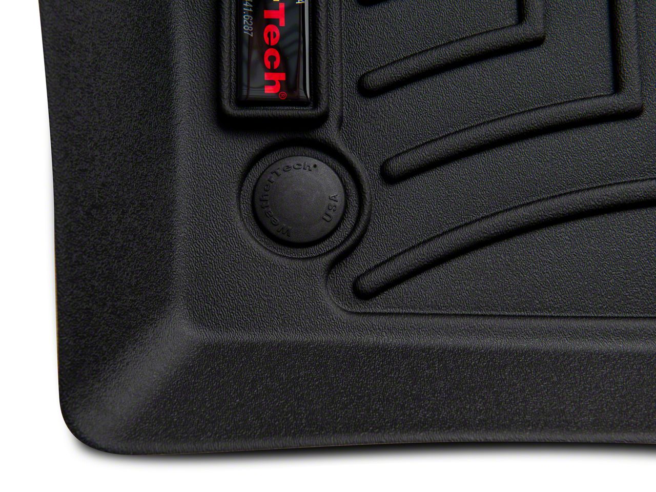 Weathertech Mustang DigitalFit Front and Rear Floor Liners; Black 44699 ...