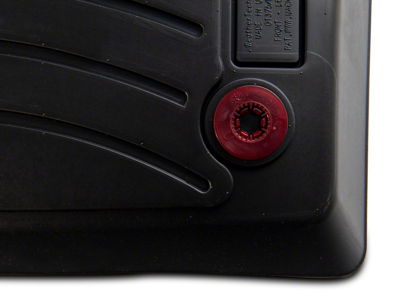 Weathertech Mustang DigitalFit Front and Rear Floor Liners; Black 44699 ...