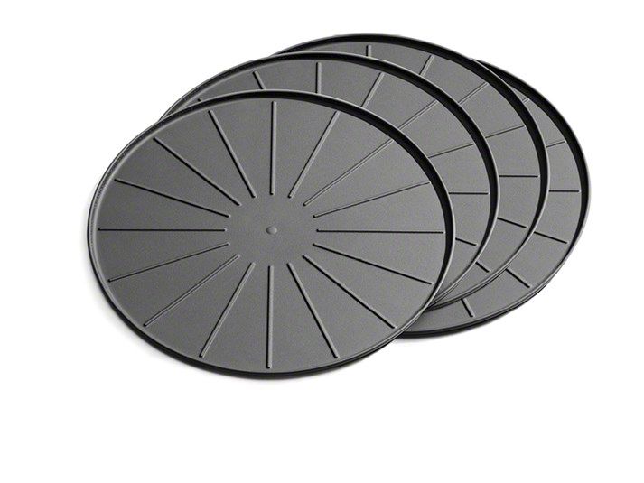 Weathertech Mach-E 12-Inch Round Coaster Set; Black 8A12CSTBK - Free ...
