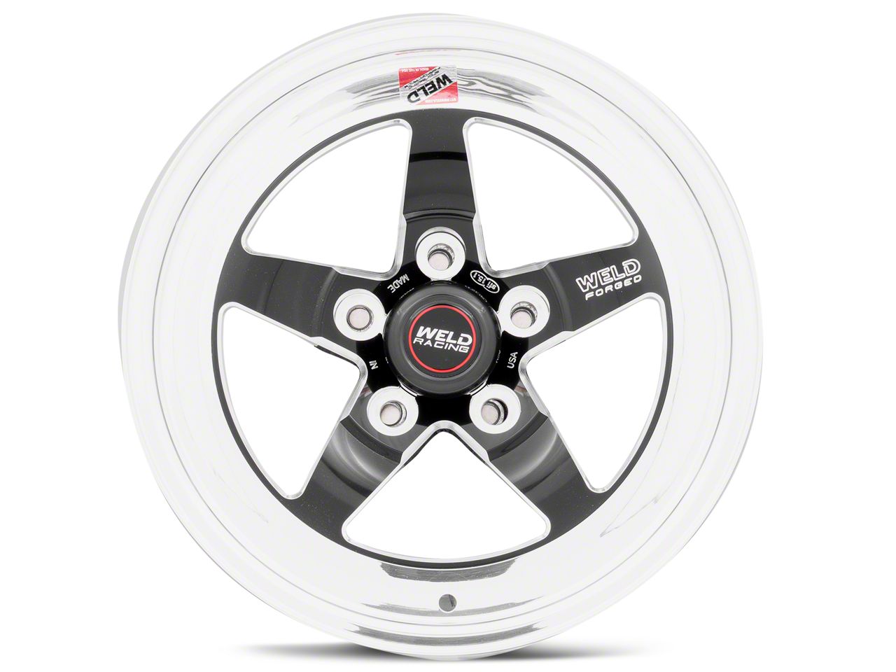 Weld Racing Mustang RTS S71 Black Anodized Wheel; Rear Only; 17x10 ...