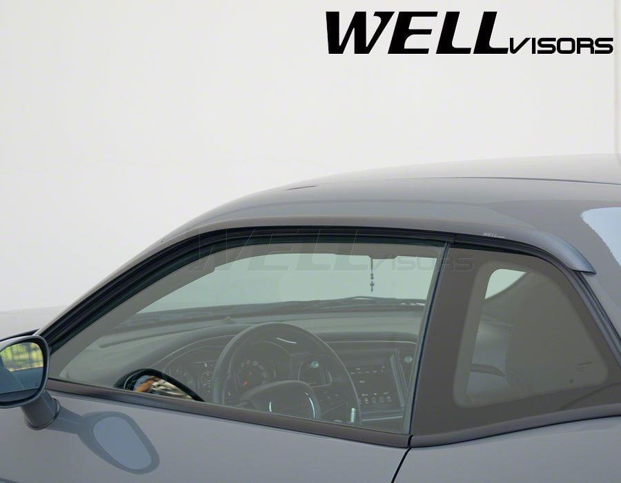 WELLvisors Challenger Premium Series Taped-on Window Visors Wind ...