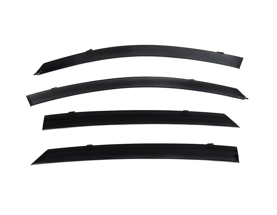 WELLvisors Mach-E Premium Series Taped-on Window Visors Wind Deflectors ...