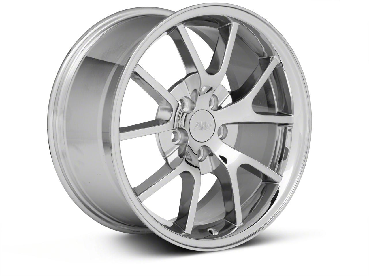 Mustang FR500 Style Chrome Wheel; 18x9 (94-98 Mustang) - Free Shipping