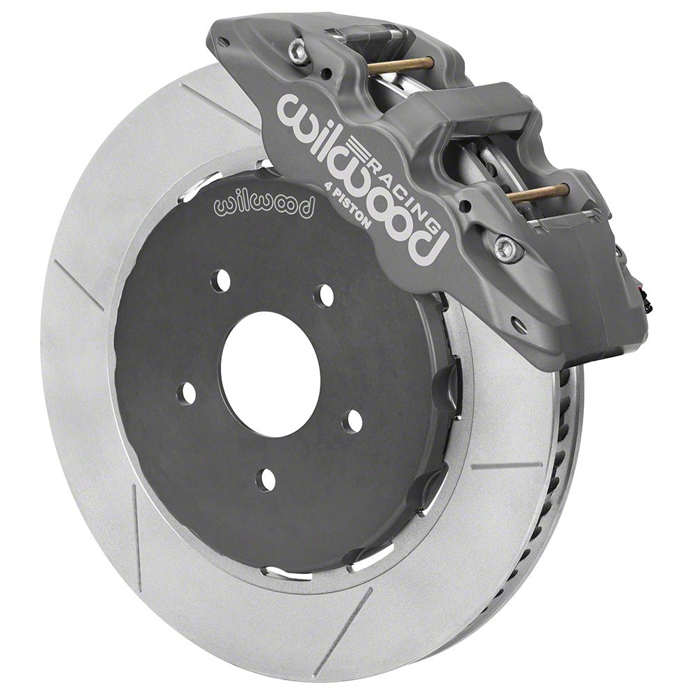 Wilwood Corvette AERO4 Race Front Big Brake Kit with 14-Inch Slotted ...