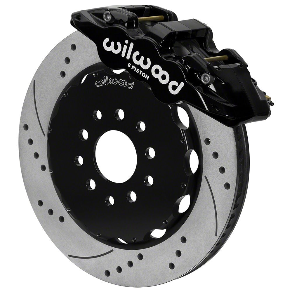 Wilwood Corvette AERO6 Front Big Brake Kit with 14-Inch Drilled and ...