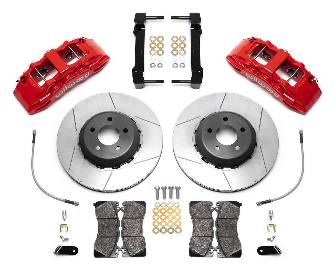 Wilwood Mustang SX6R Dynamic Front Big Brake Kit with 14-Inch Slotted ...