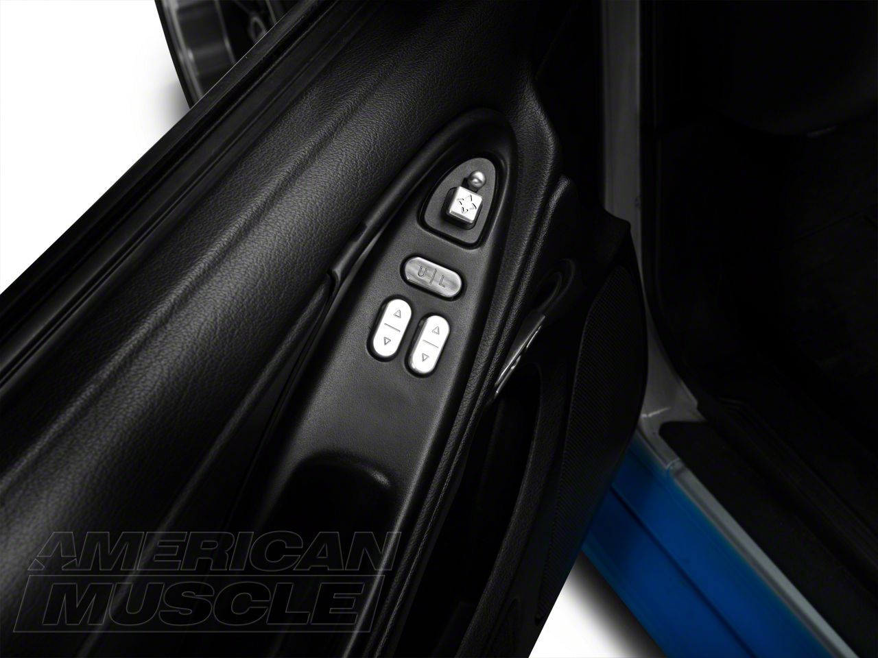 SpeedForm Mustang Modern Billet Window Switch Kit; Polished 54006 (97 ...