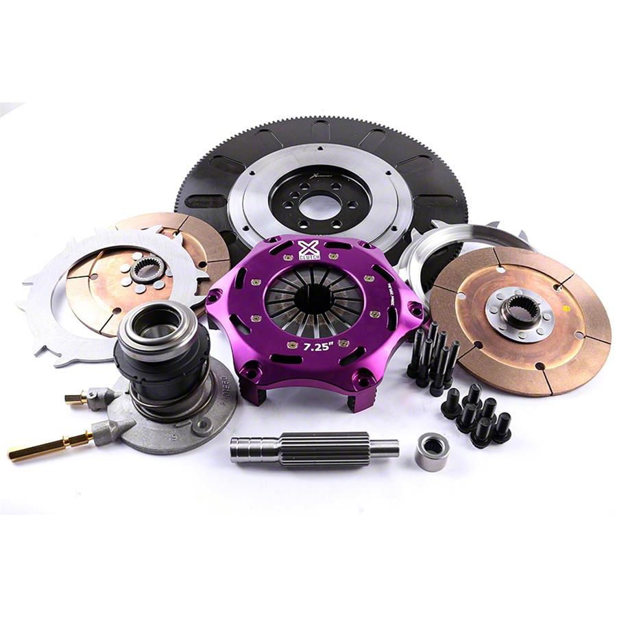 X-Clutch Camaro 7.25-Inch Twin Solid Ceramic Disc Clutch Kit with ...