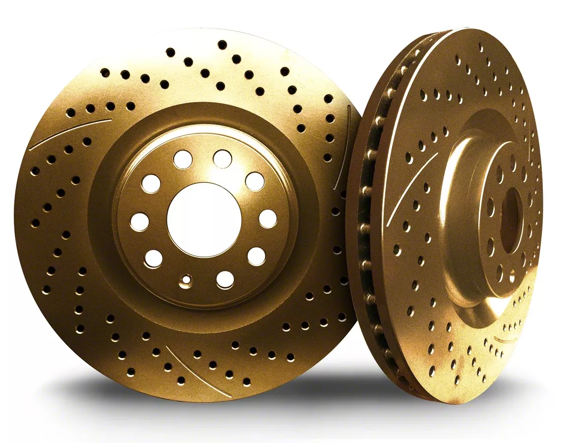 Xbrakes Challenger Xi Series Brake Rotor and Pad Kit; Front and Rear ...