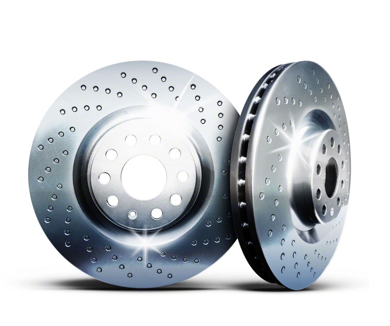 Xbrakes Charger Xi Series Brake Rotor and Pad Kit; Front and Rear ...