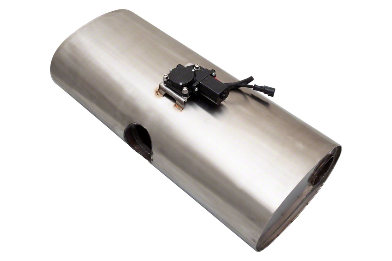 XForce Corvette Valex Valed East/West Oval Muffler; 3-Inlet/Dual 2.50 ...