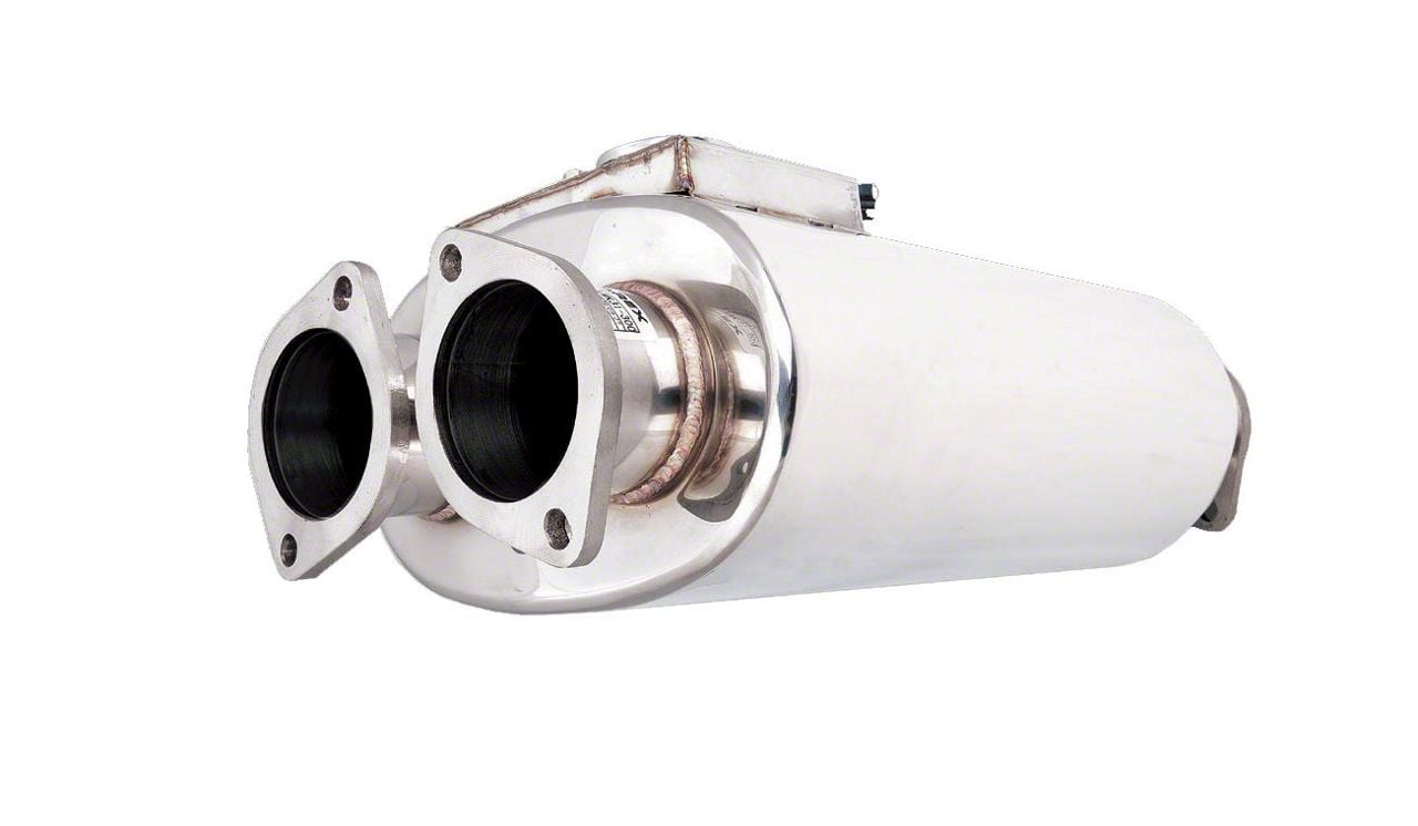 XForce Mustang Varex Valved Twin-In/Twin-Out Oval Muffler; 3-Inch Inlet ...