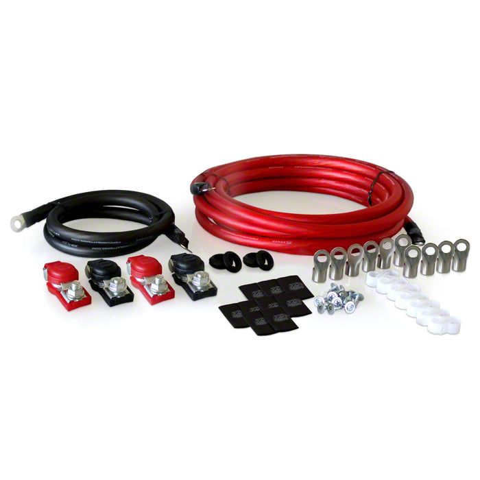 XS Power Camaro XP Flex Light-Weight Racing Cable Kit; Dual Battery; 2 ...