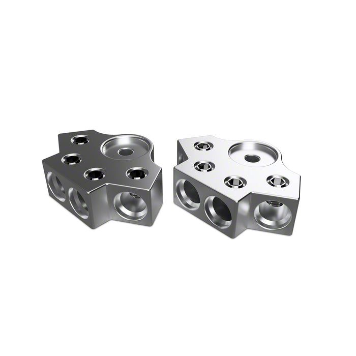 XS Power Challenger 600 Series Aluminum Terminal Blocks; 4 Wire; 1/0 ...