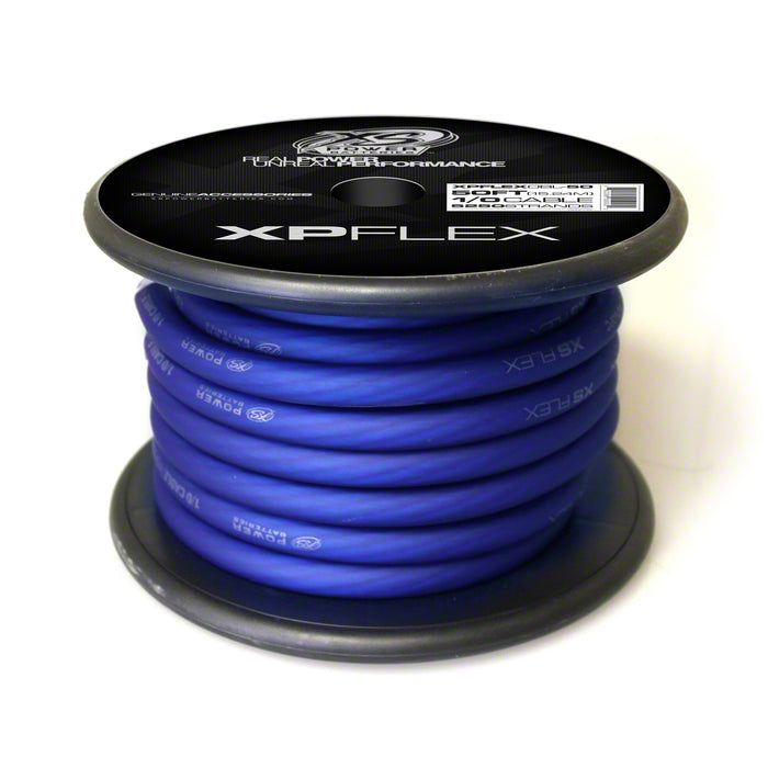 XS Power Charger XP Flex 1/0 AWG Cable; 50-Foot; Blue XPFLEX0BL-50 ...