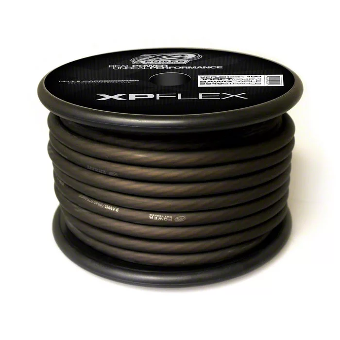 XS Power Charger XP Flex 2 AWG Cable; 100-Foot; Black XPFLEX2BK-100 ...