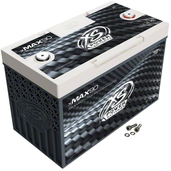 XS Power Universal AM xMAX Series XMAX-90 Lithium Battery; 12-Volt XMAX ...
