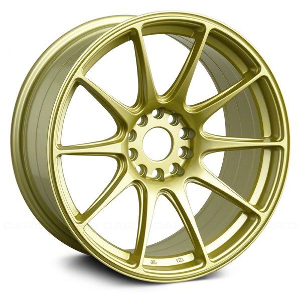 Mustang 527 Gold Wheel; 18x9.75; 20mm Offset (24-25 Mustang) - Free ...