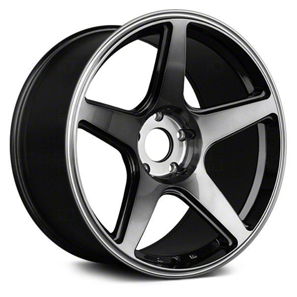 Mustang 575 Phantom Black Wheel; 18x8.5; 25mm Offset (24-26 Mustang ...