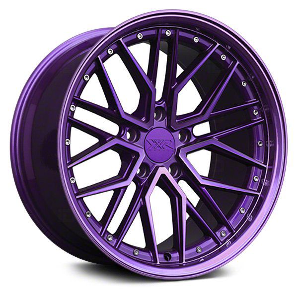 Camaro 571 Diamond Cut Purple Wheel; Rear Only; 20x10.5; 35mm Offset ...