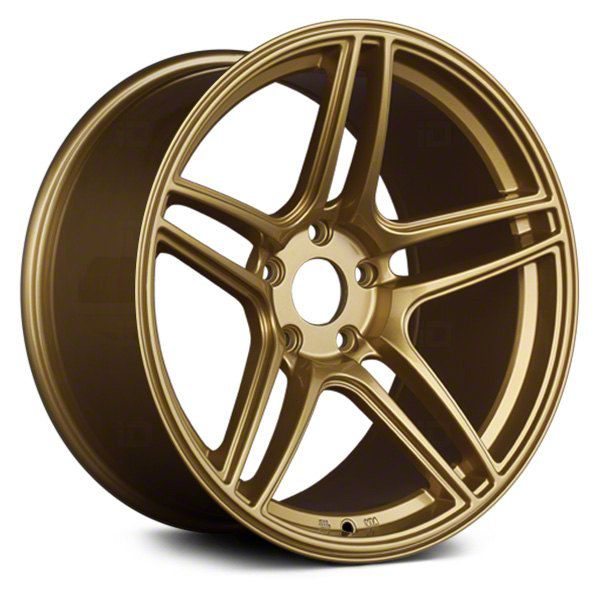 Mach-E 572 Gold Wheel; 18x8.5; 35mm Offset (21-25 Mustang Mach-E ...
